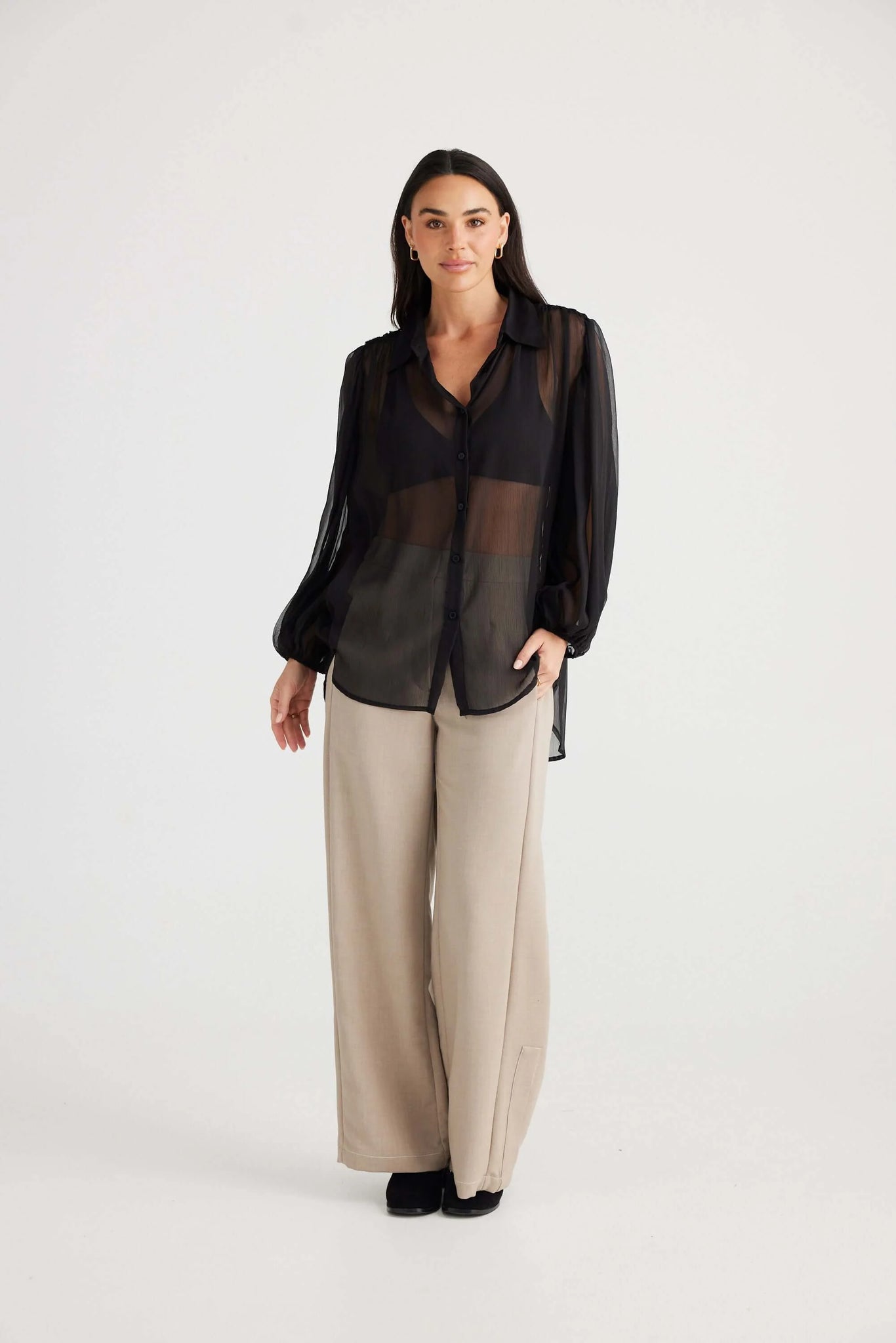 Eden Shirt - Black – The Merchants ~ Bremer Bay & Denmark